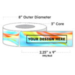 BOPP Labels - Blank Or Printed Rolls - Buffalo Label
